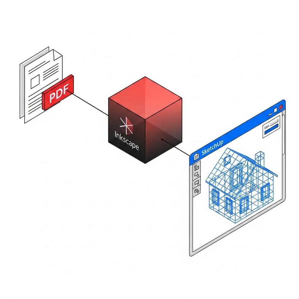 InkUp - Importateur PDF Vectoriel pour SketchUp